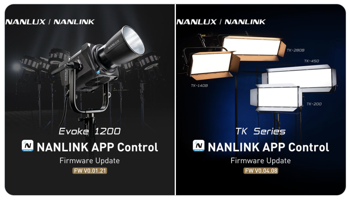 Nanlux Evoke 1200 gets Bluetooth control via the NANLINK App - Newsshooter