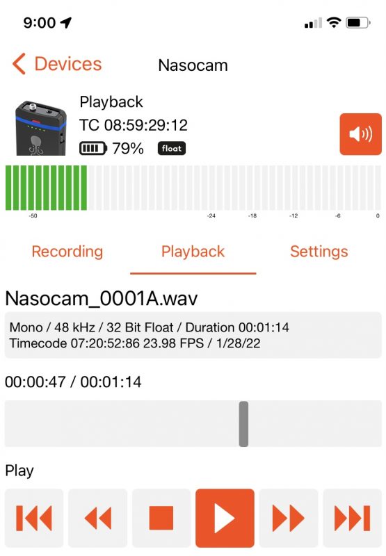 TRACK E playback - Newsshooter