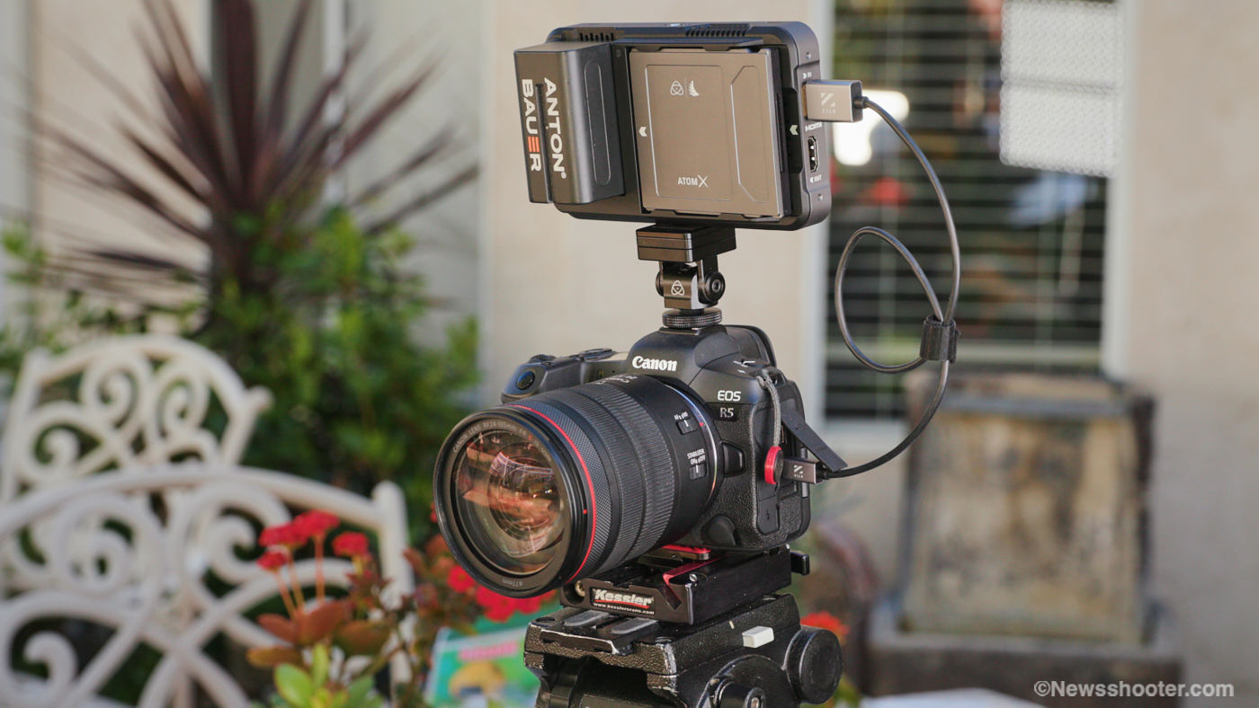 Shooting 8K ProRes Raw with Atomos Ninja V+ and Canon R5 - Newsshooter