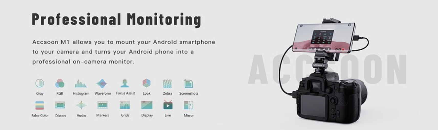 Accsoon M1 UVC to HDMI converter for Android smartphones - Newsshooter