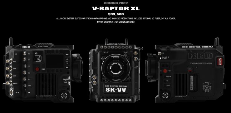 RED V-RAPTOR XL - Newsshooter