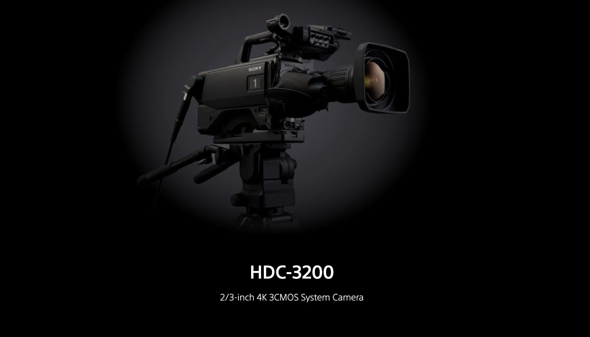 Sony HDC-3200 4K Global Shutter Camera - Newsshooter