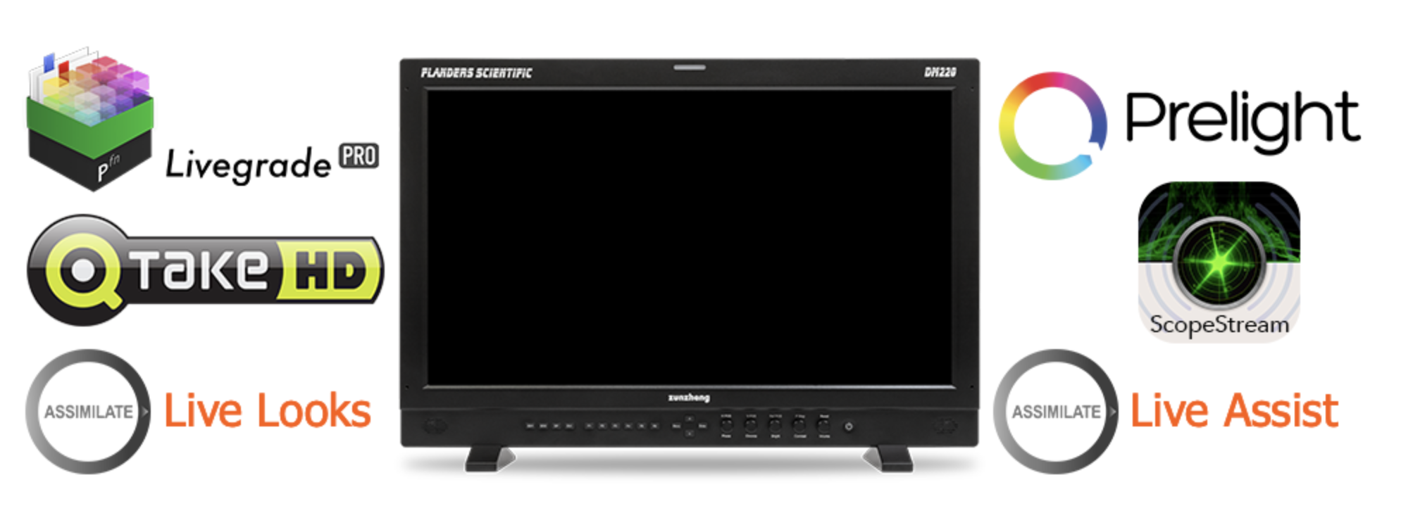 Flanders Scientific DM220 22" 10-bit OLED production & post-production ...