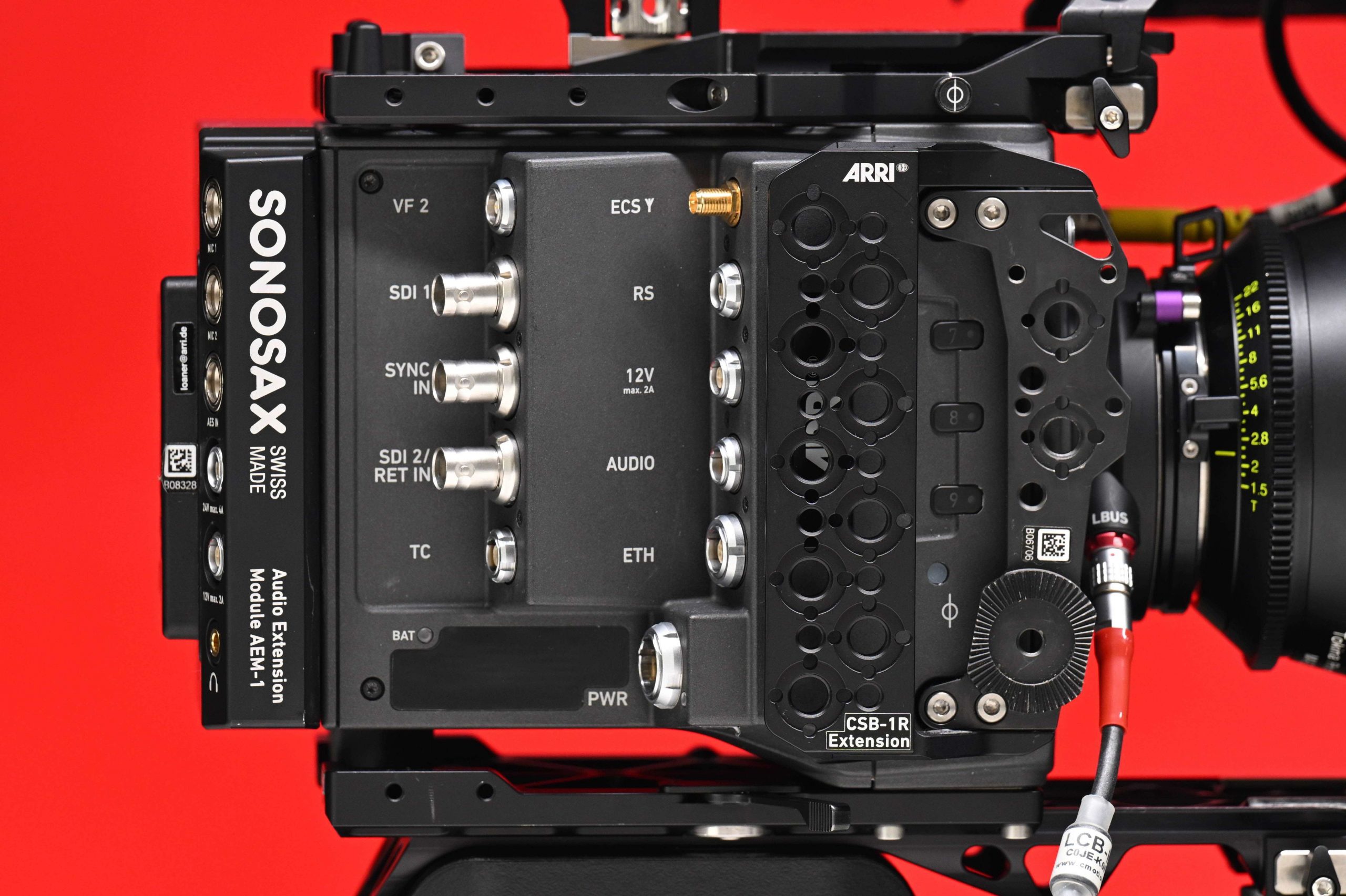 MID49 Audio Breakout AB-7 (ARRI Sonosax AEM-1, Dual Mini XLR Female ...