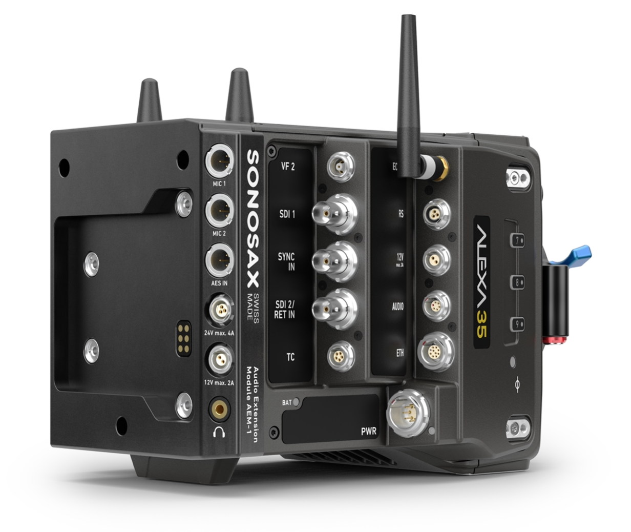 MID49 Audio Breakout AB-7 (ARRI Sonosax AEM-1, Dual Mini XLR Female ...