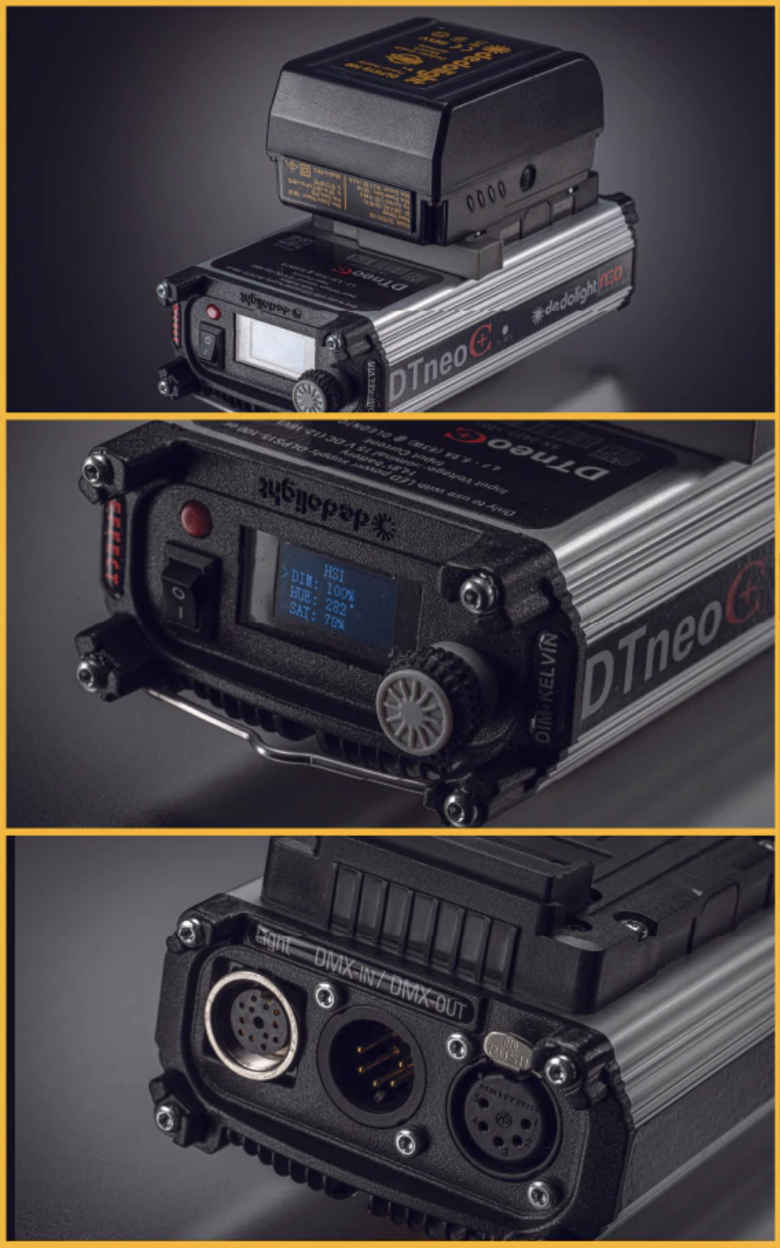 Dedolight NEO Color LED spotlight first look at Cine Gear 2022 ...