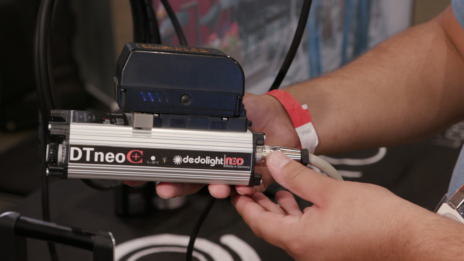 Dedolight NEO Color LED spotlight first look at Cine Gear 2022 ...