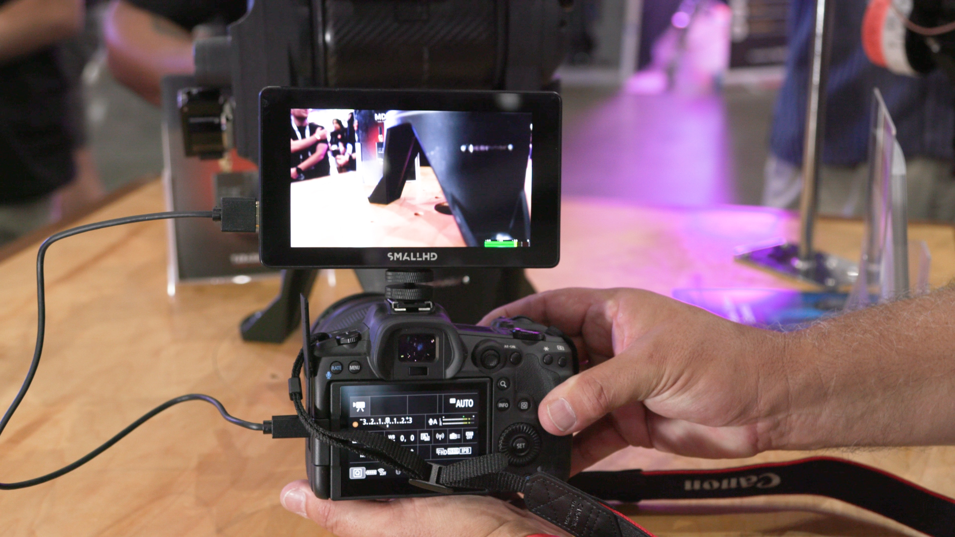 SmallHD Action 5 2000 Nits 5" Monitor first look at Cine Gear 2022 ...