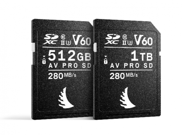 Angelbird AV PRO SD MK2 512GB/1TB V60 & 512GB V90 cards - Newsshooter