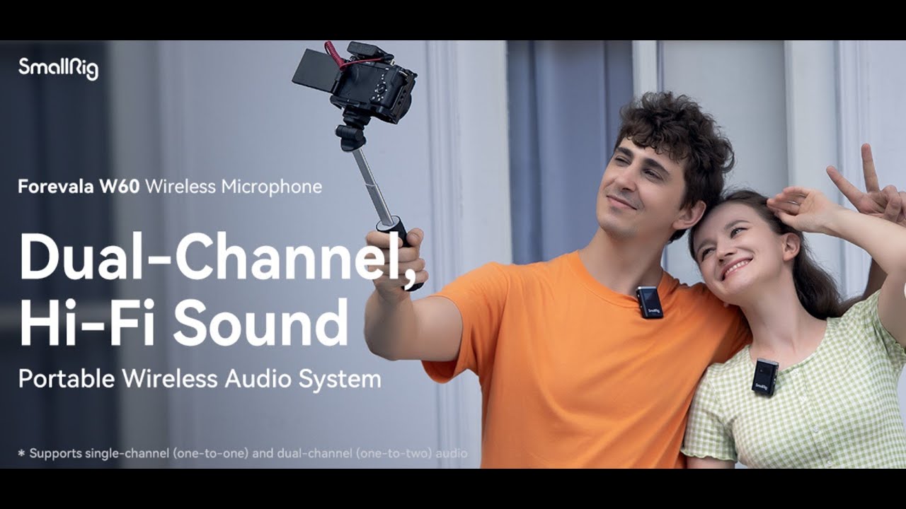 New Product Launch SmallRig Forevala W60 Wireless Microphone - Newsshooter