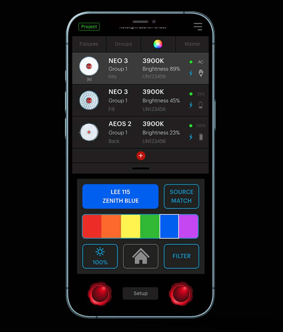 Rotolight iOS & Android App now available - Newsshooter
