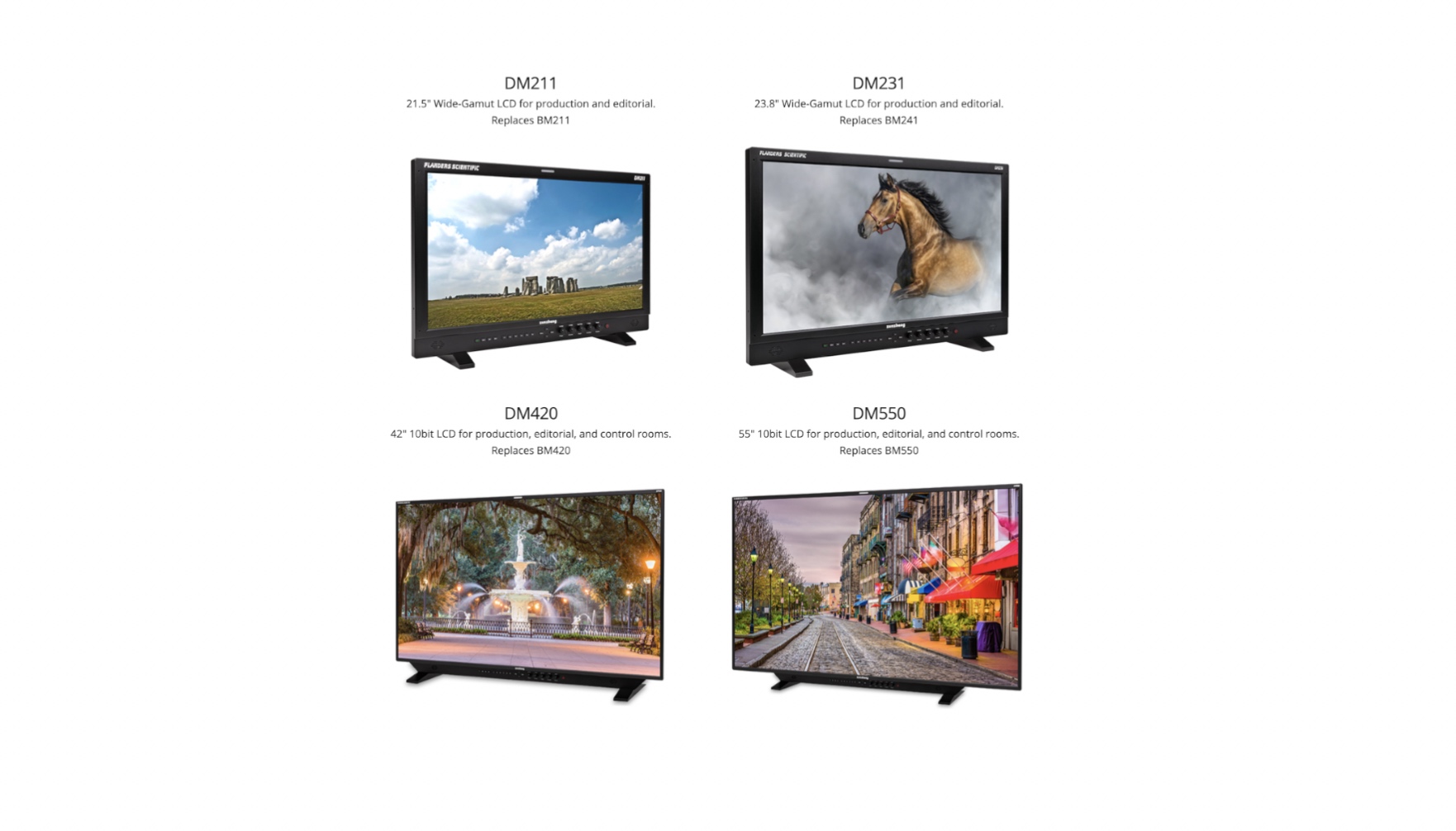 Flanders Scientific adds 4 new monitors to the DM series lineup ...