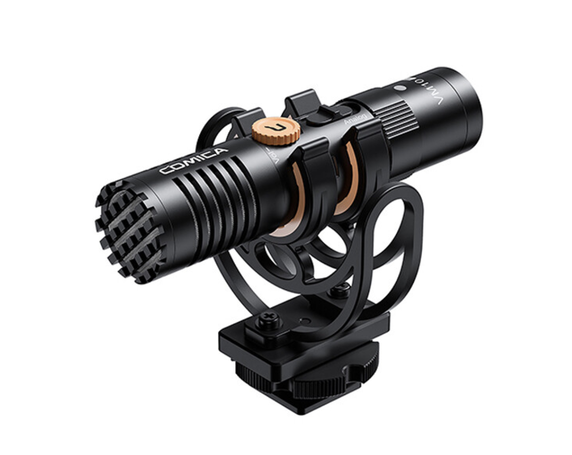 Comica Audio VM10 Pro Mini Cardioid Digital Shotgun Microphone ...