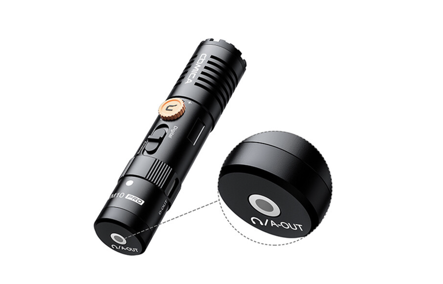 Comica Audio VM10 Pro Mini Cardioid Digital Shotgun Microphone ...