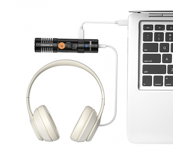 Comica Audio VM10 Pro Mini Cardioid Digital Shotgun Microphone ...
