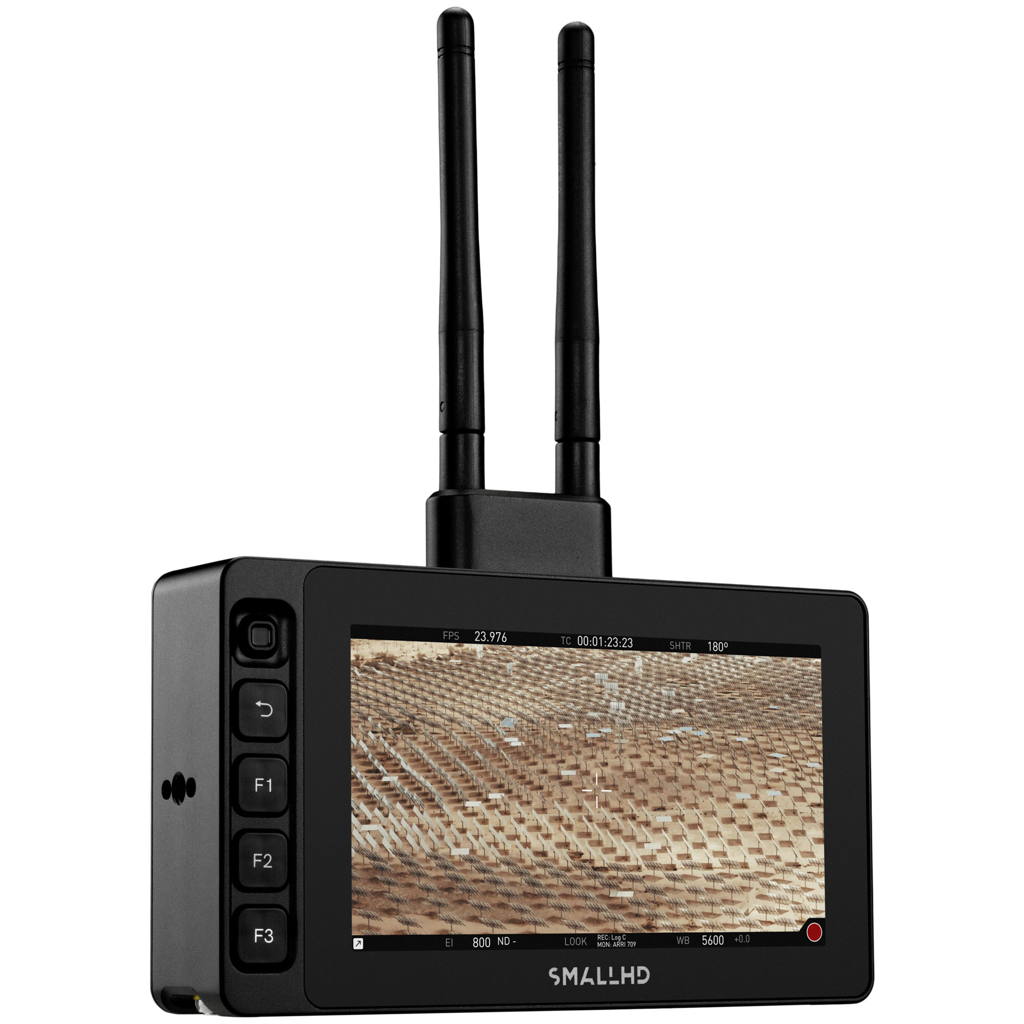 SmallHD 16 0529 Ultra 5 TX Three Quarters 02 Screen On - Newsshooter