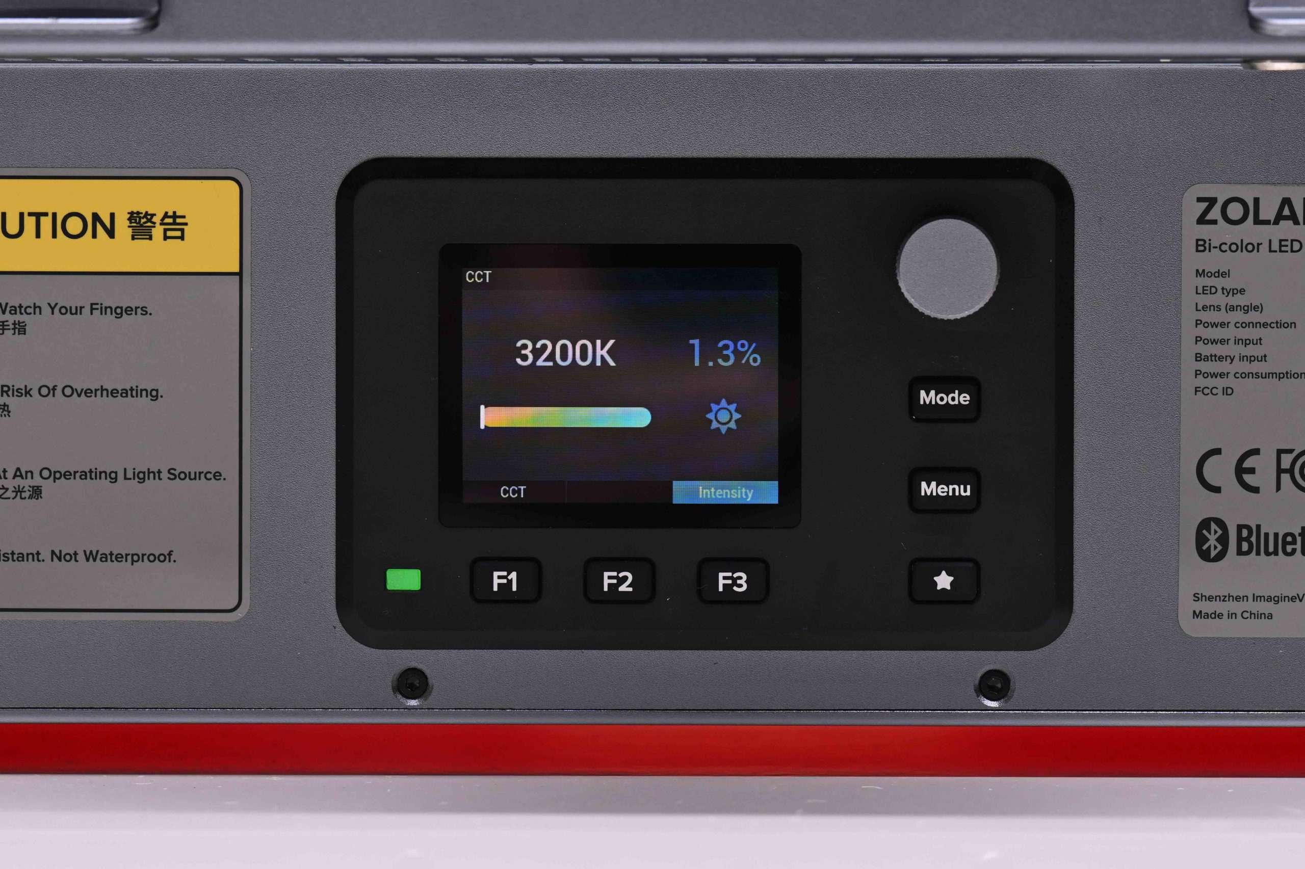 ZOLAR 1x1 LED Lights 133 - Newsshooter