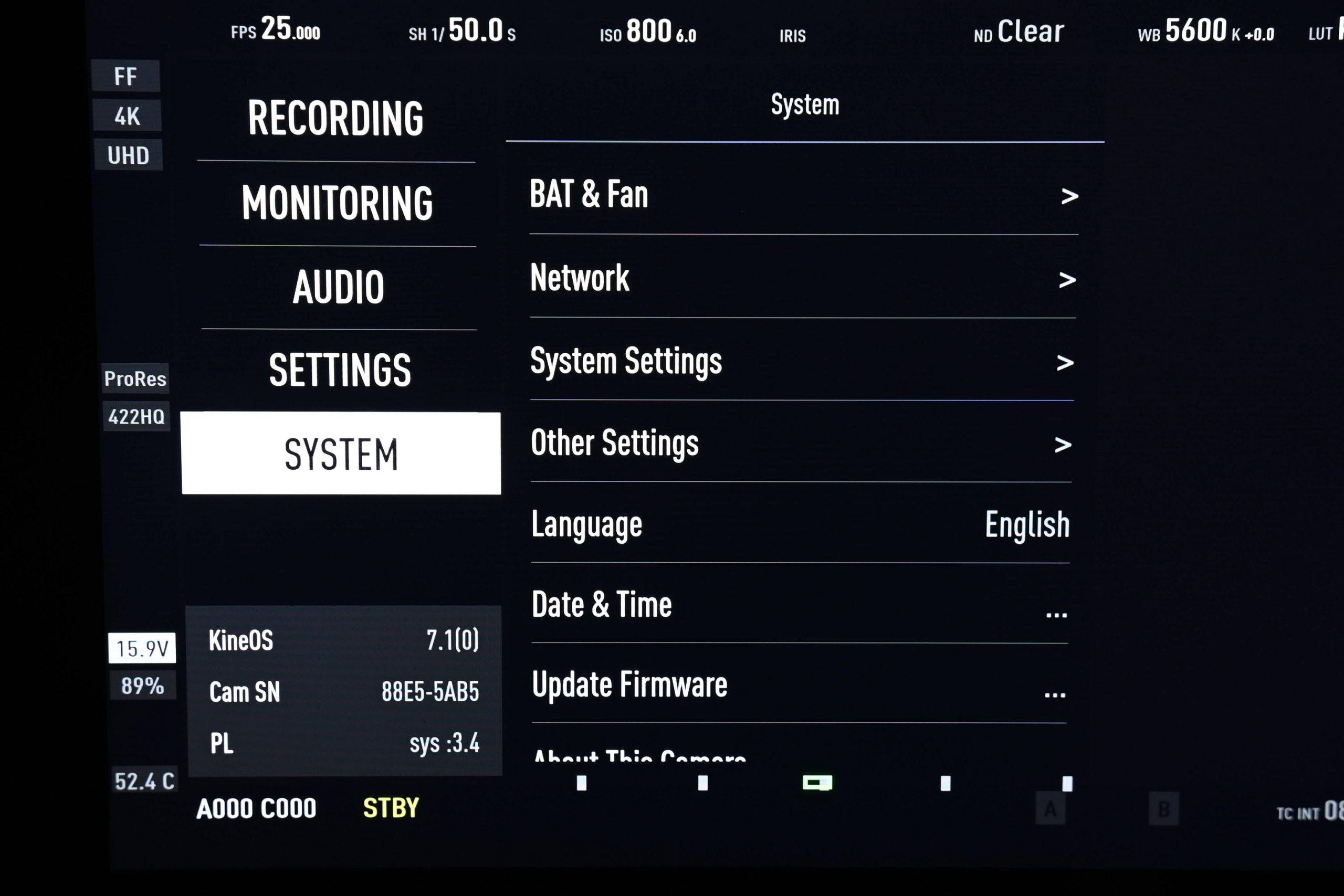 Kinefinity KineOS 7.1 for MAVO Edge Cameras adds ProRes 4444 efficiency mode & lots of new ...