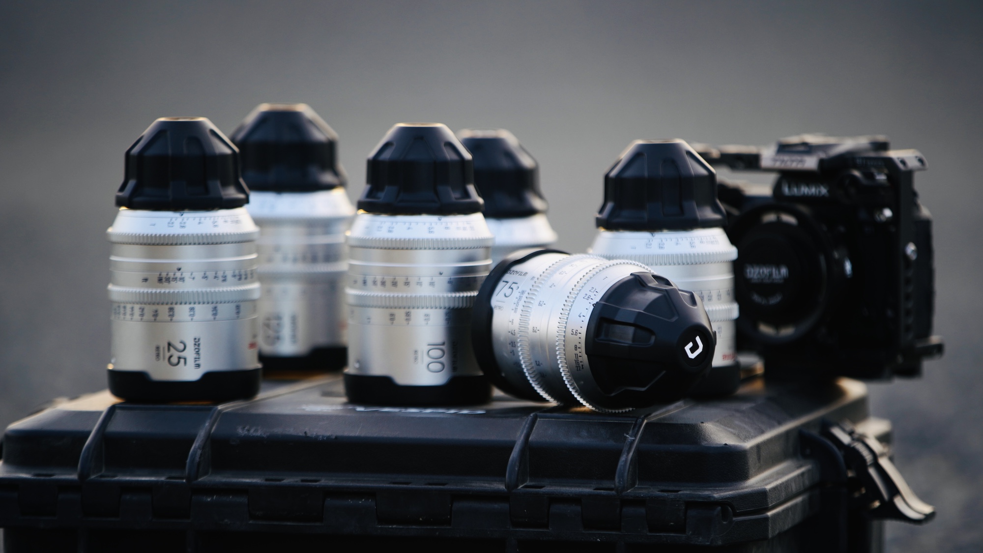 DZOFILM Vespid Retro Golden Coating Cine Lens Set Released - Newsshooter