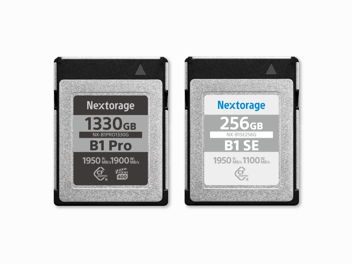 Nextorage Announces World’s Fastest CFexpress Type B Memory Cards ...