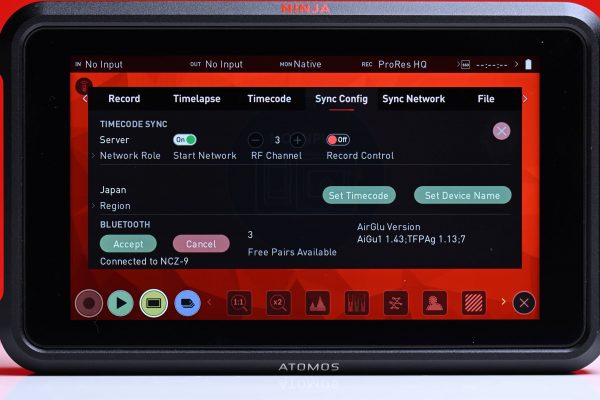 ATOMOS UltraSync BLUE Bluetooth Timecode with the Nikon Z9 Reviewed ...