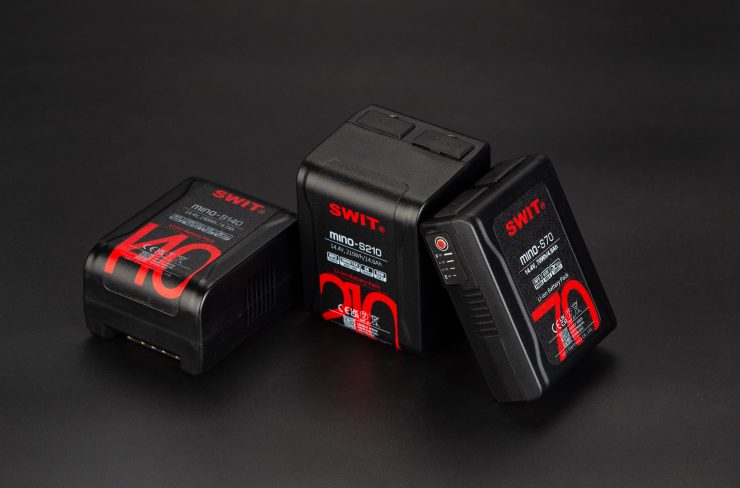 SWIT MINO-S70 & MINO-S210 Batteries - Newsshooter
