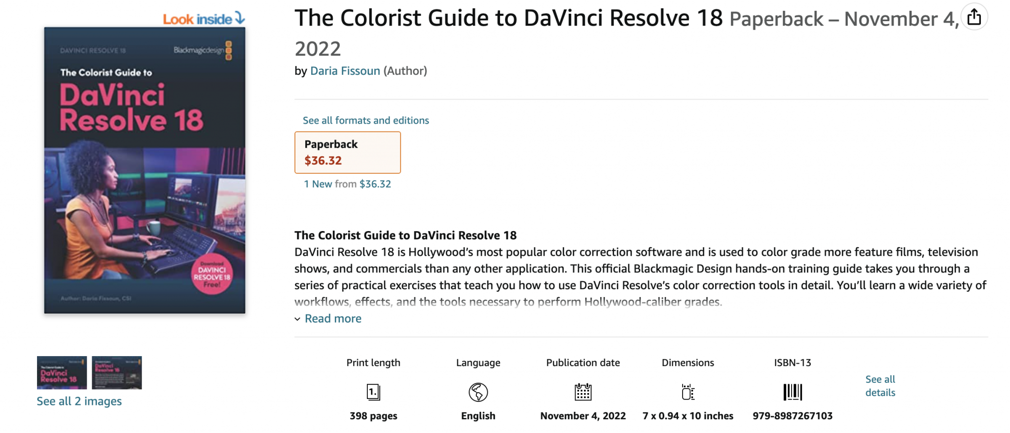 Blackmagic Design Colorist Guide to DaVinci Resolve 18 - Newsshooter