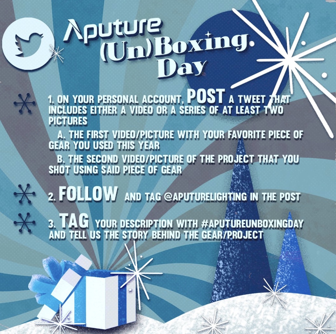 Aputure's (Un)Boxing Day Giveaway - Newsshooter