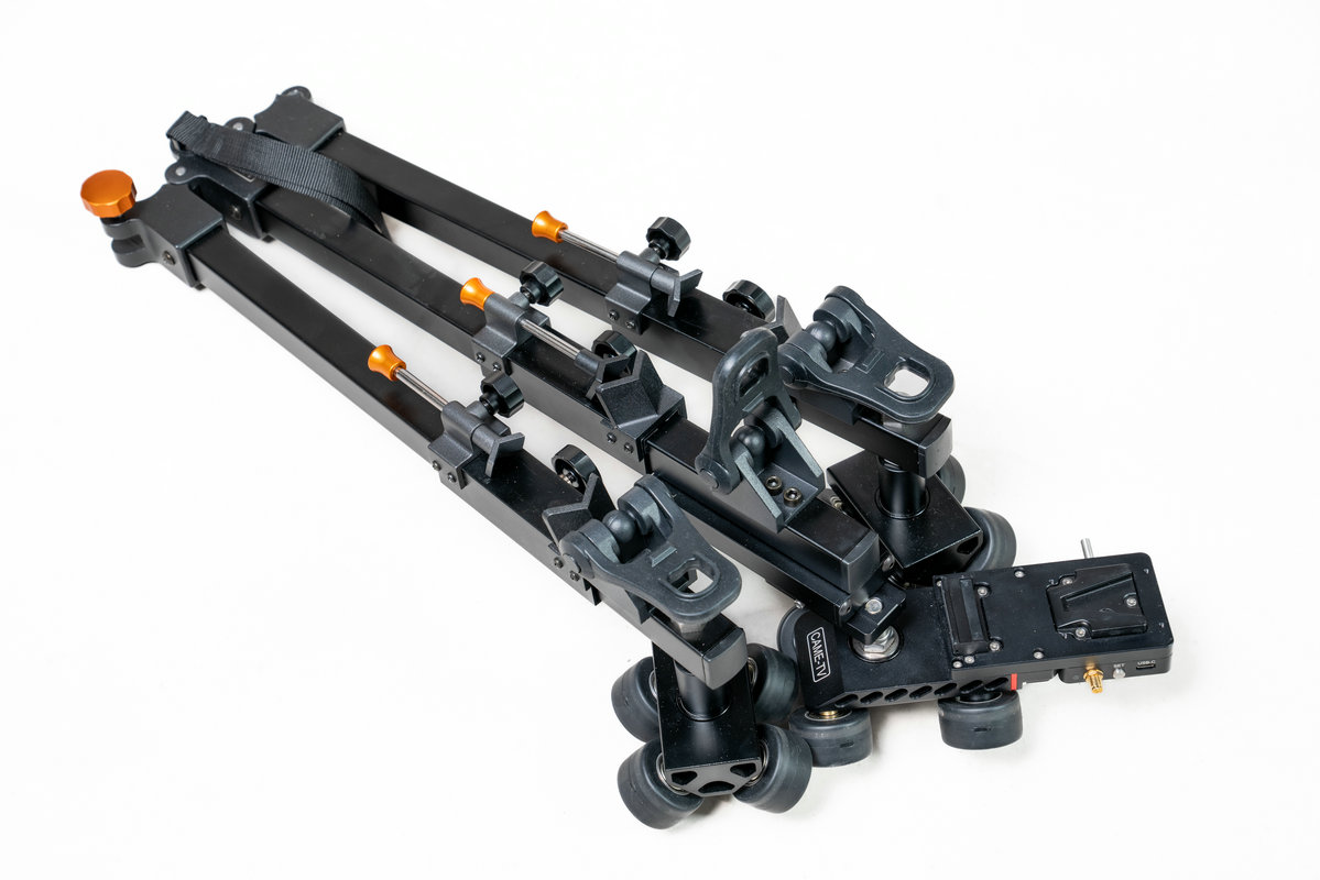 CAME-TV Wireless Power Dolly - Newsshooter