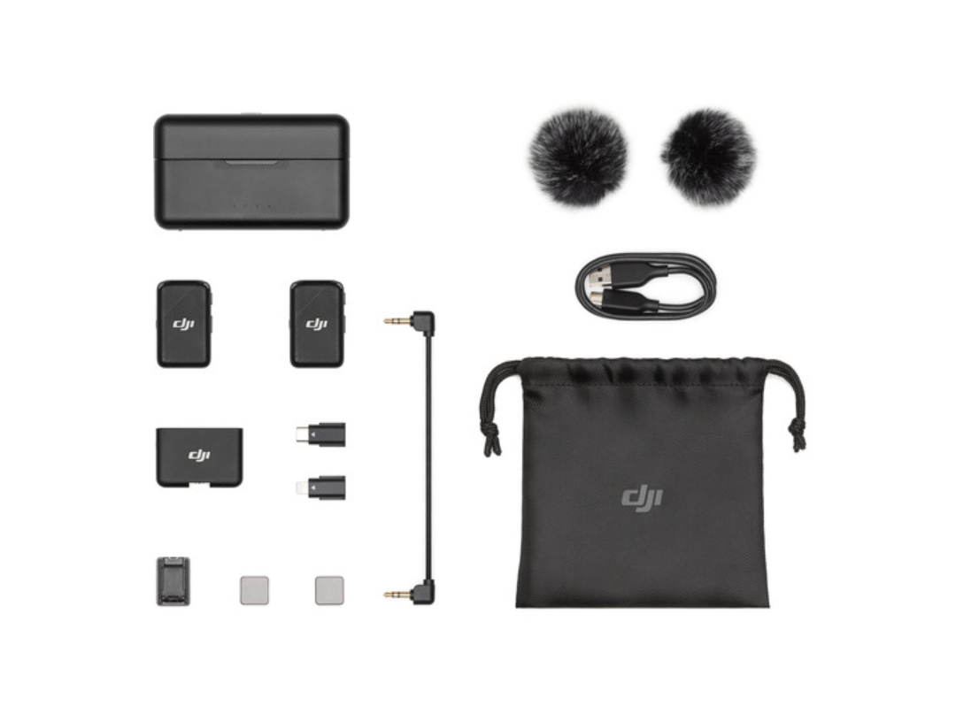 DJI Mic Compact Digital Wireless Microphone System/Recorder Single ...