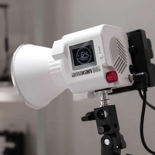 amaran releases COB 60x Limited Edition in White - Newsshooter