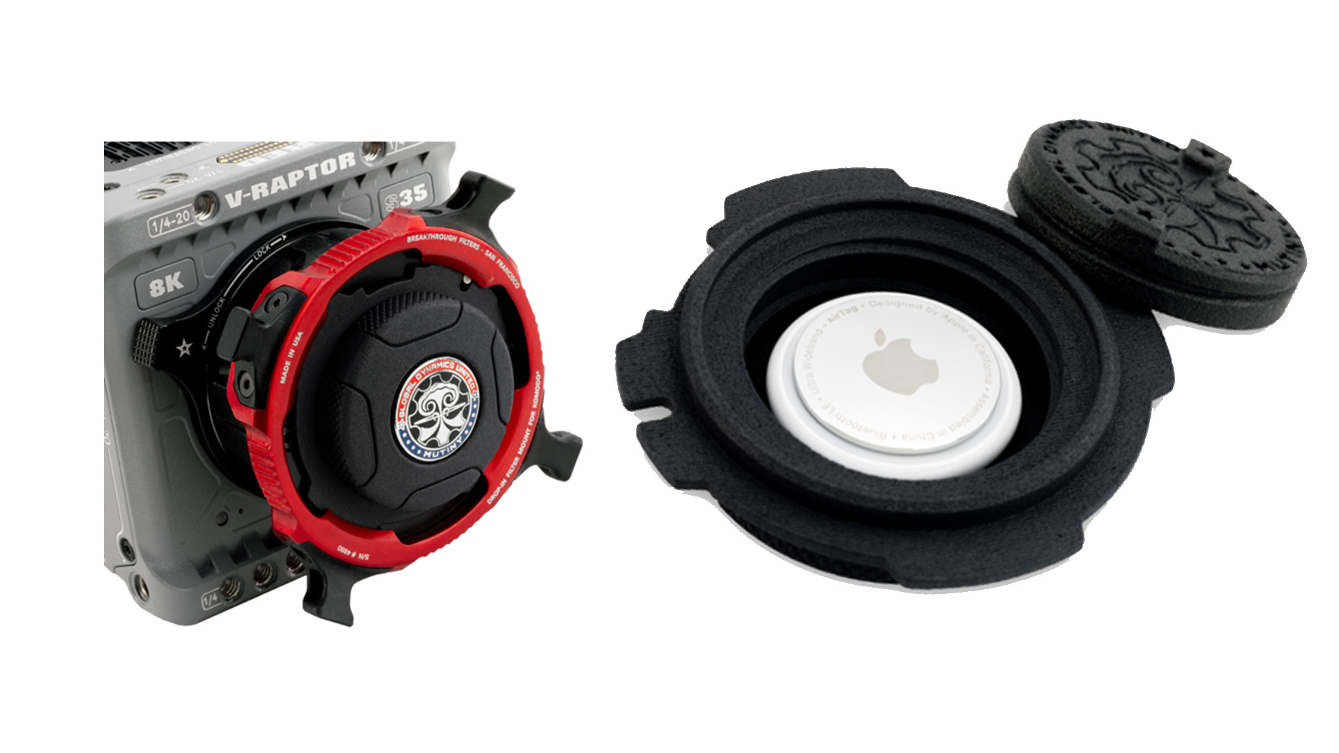 Global Dynamics United & MUTINY Release HVT AirTag Body Caps - Newsshooter