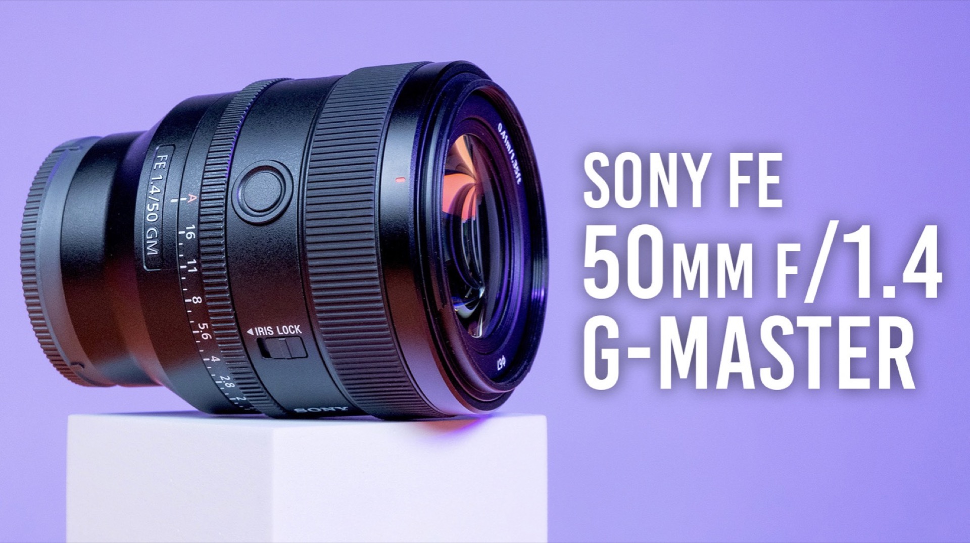 Sony releases light & fast FE 50mm F1.4 GM Lens - Newsshooter