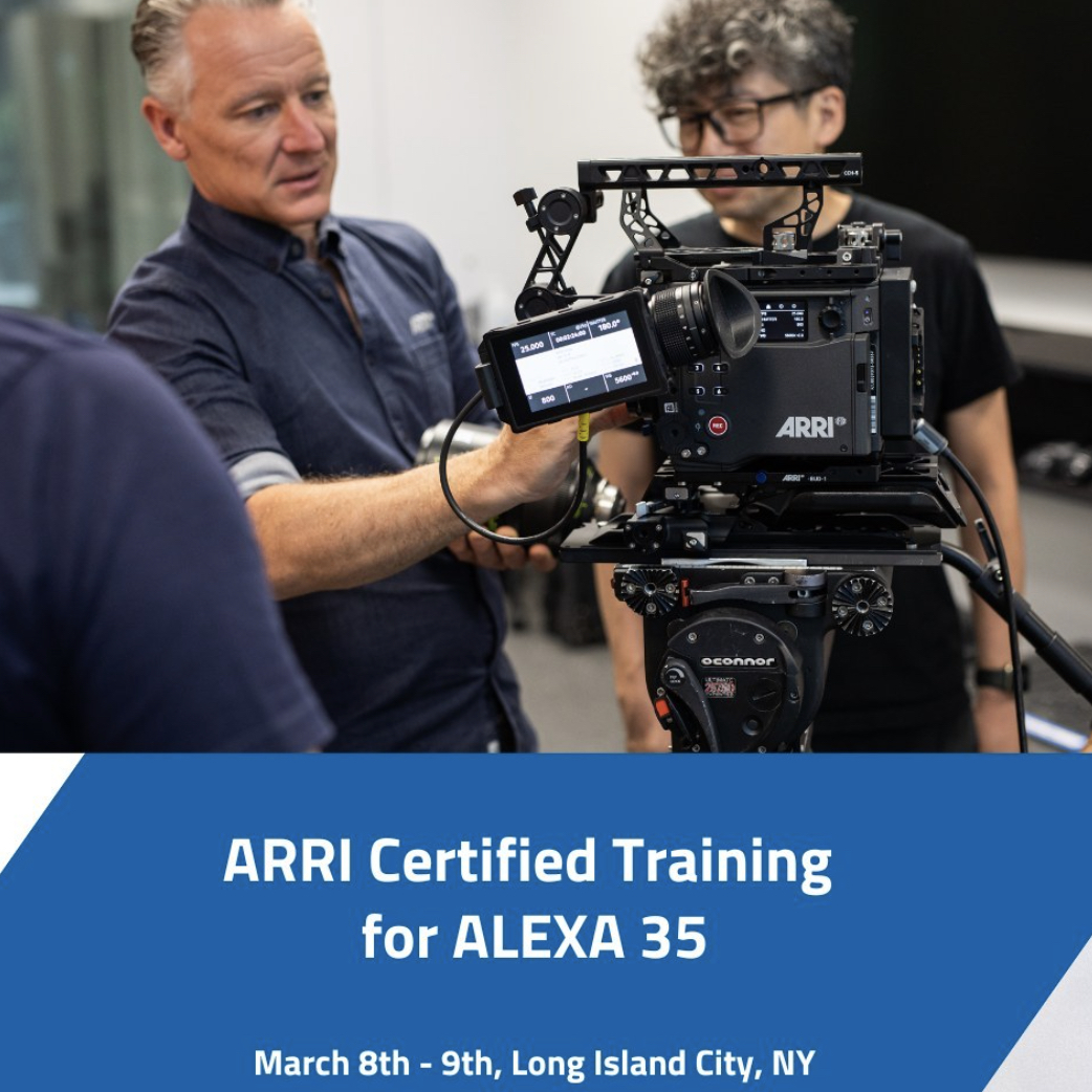 ARRI Certified User Training for ALEXA 35 | New York - Newsshooter