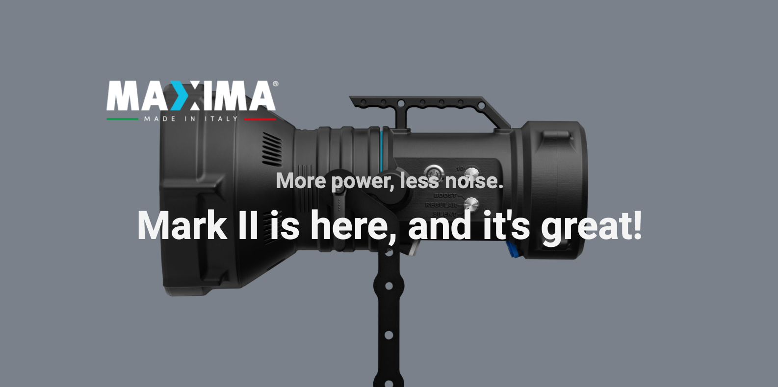 Maxima 3 Mark II - Newsshooter