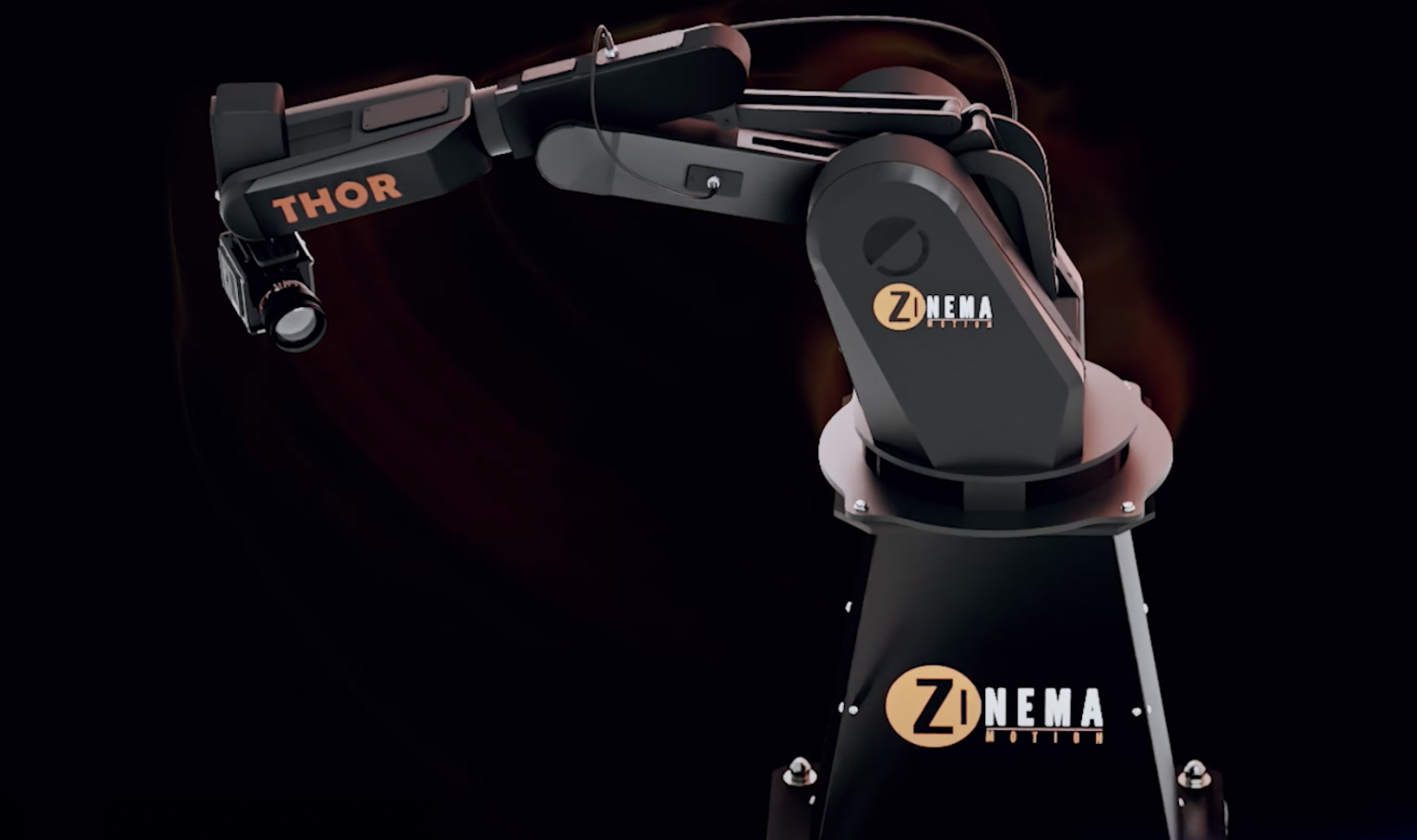 Zinema Motion THOR 6-axis camera robot arm - Newsshooter