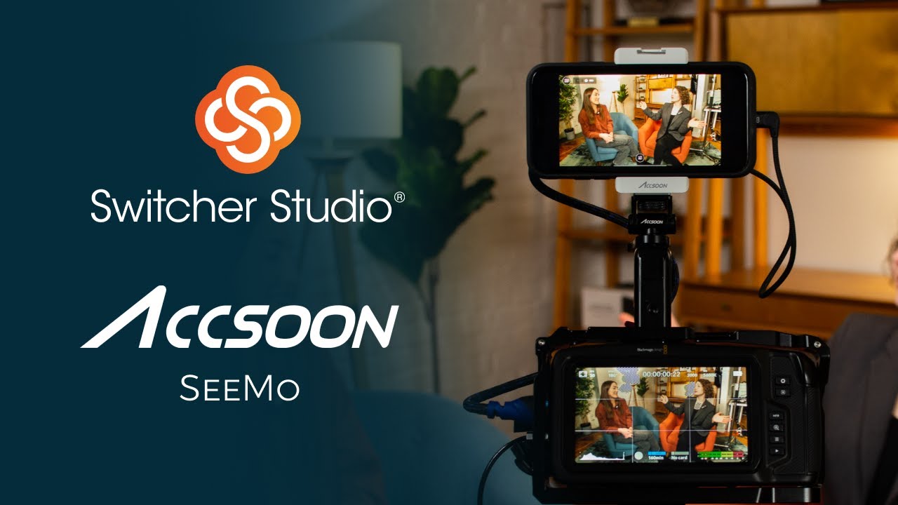 Accsoon SeeMo iOS HDMI adapter integration with Switcher Studio live ...