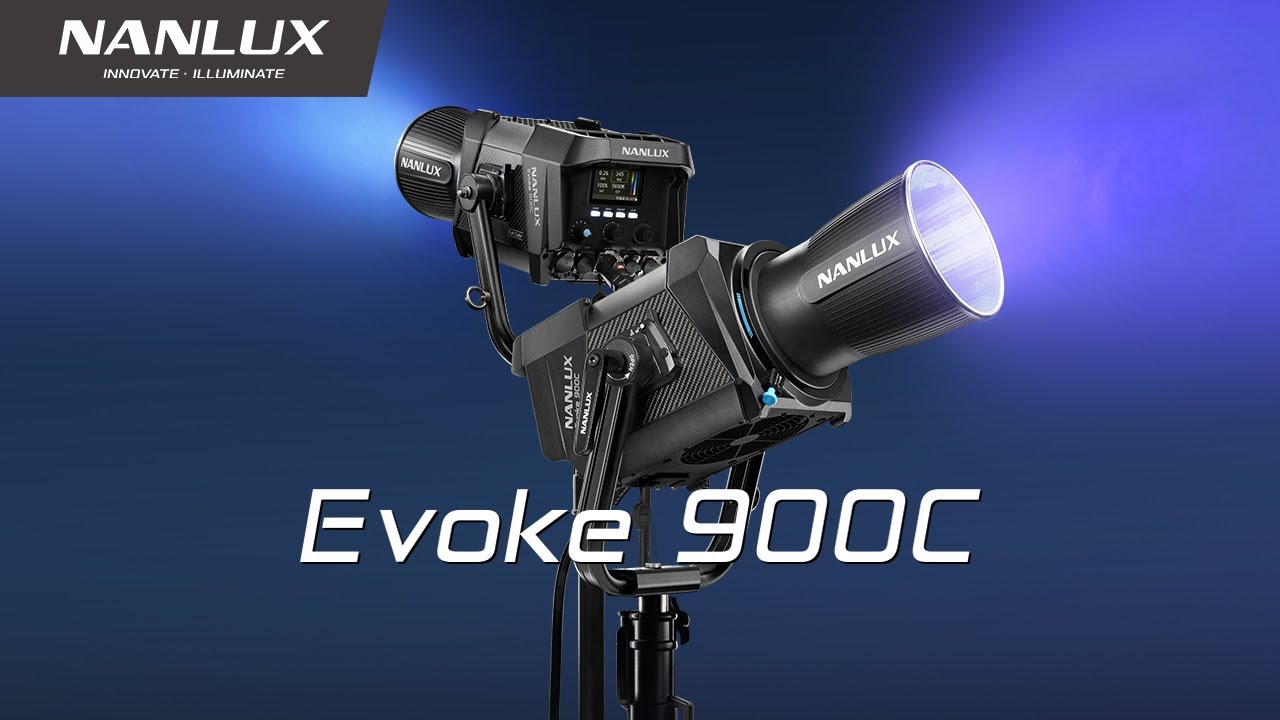 Nanlux Evoke 900C LED RGBLAC Spot Light Mater the Spectrum - Newsshooter