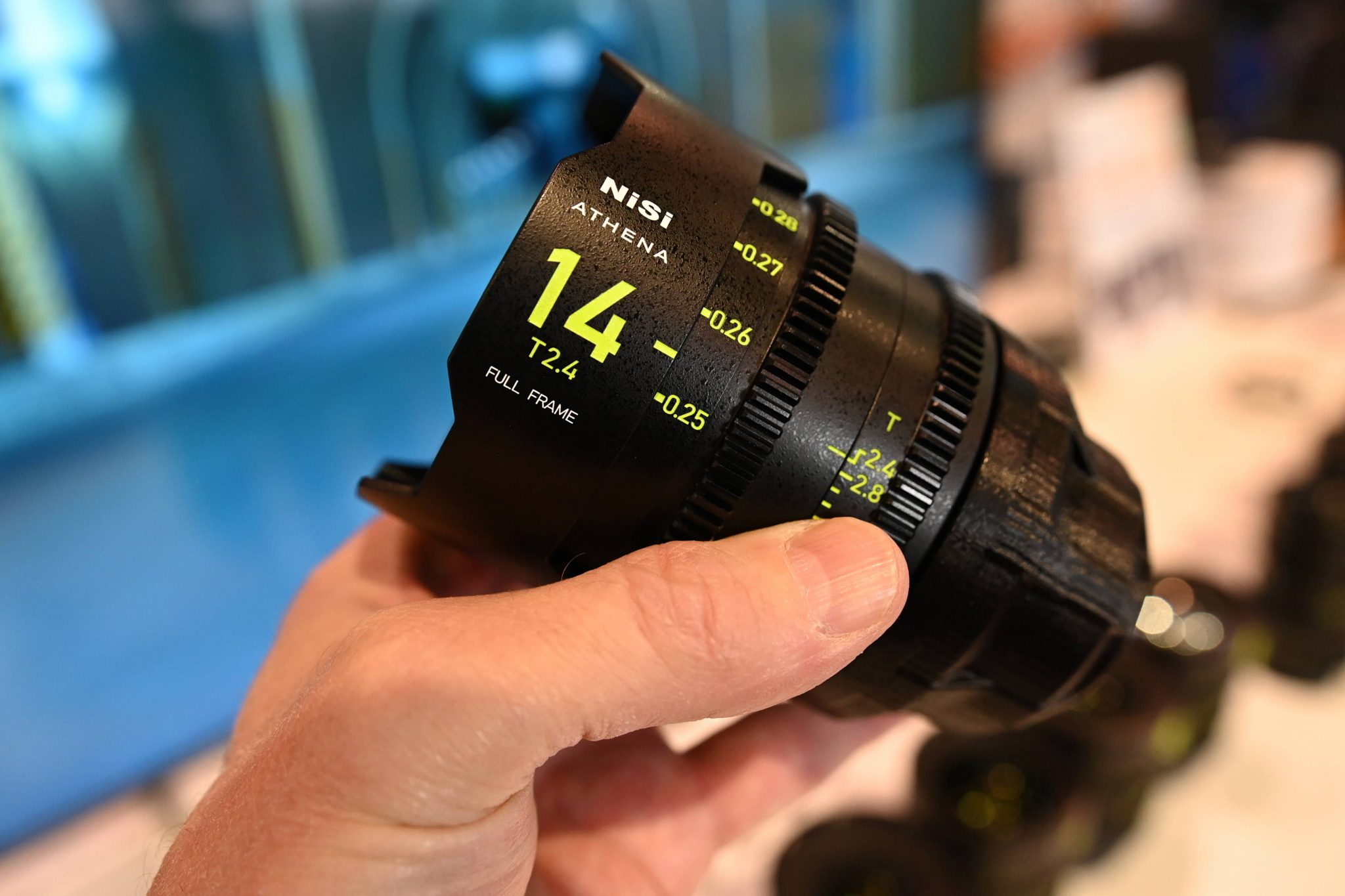 NiSi Athena Prime Cine Lenses first look at NAB 2023 - Newsshooter