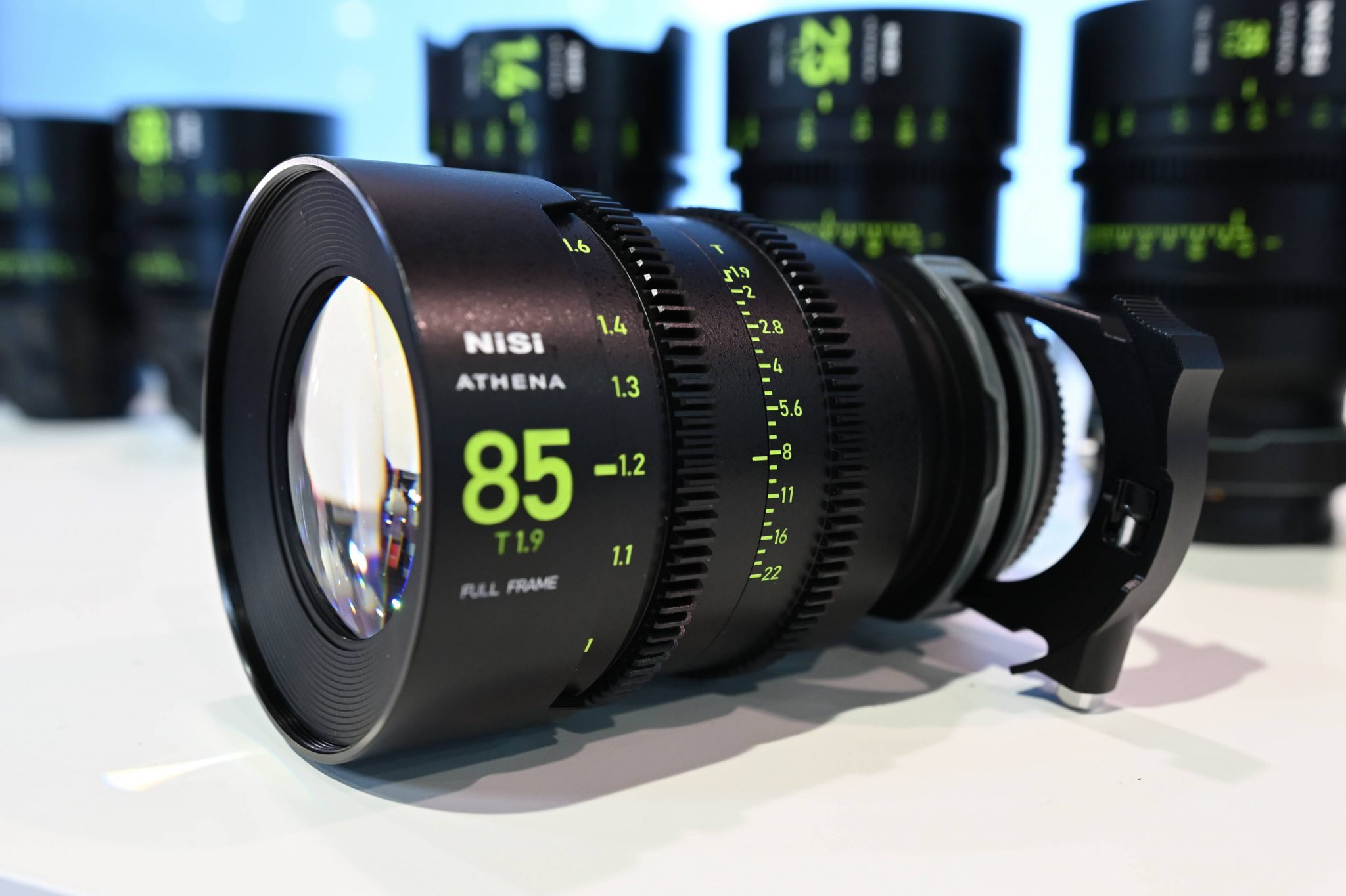 NiSi Athena Prime Cine Lenses first look at NAB 2023 - Newsshooter