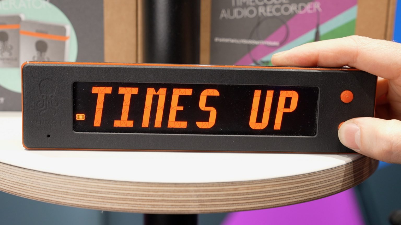 Tentacle Sync Tentacle Timebar - Newsshooter