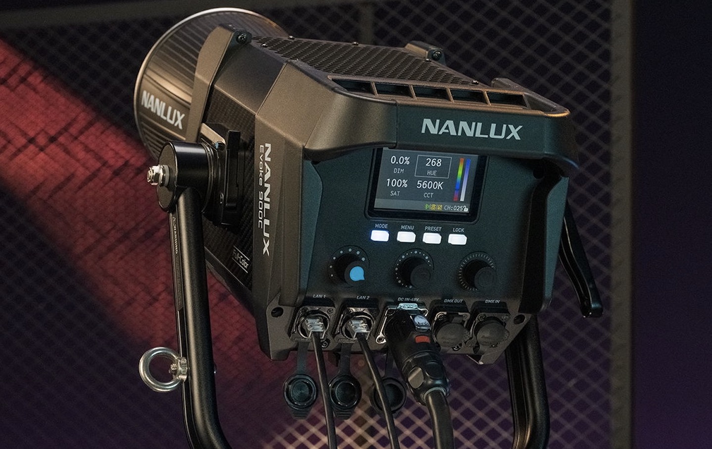 Nanlux Evoke 900C 940W LED RGBACL Spotlight - Newsshooter