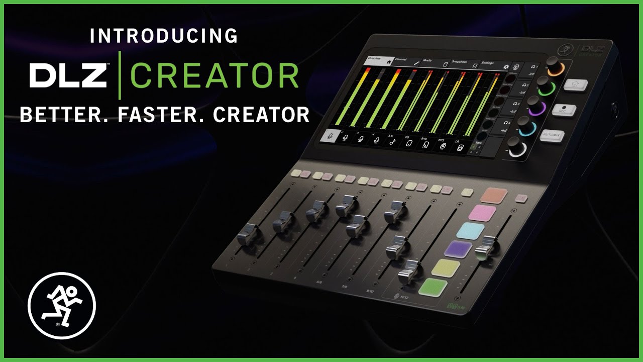 DLZ Creator Mixer for Podcasting and Content Creation Quick Look ...