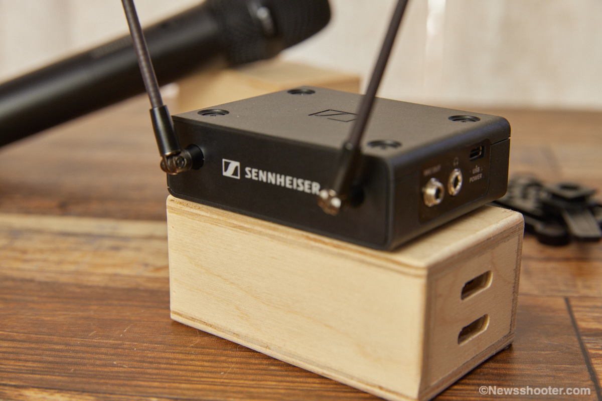 Sennheiser UHF EW-DP ENG Body Pack and Plug-on Transmitter Wireless Kit ...