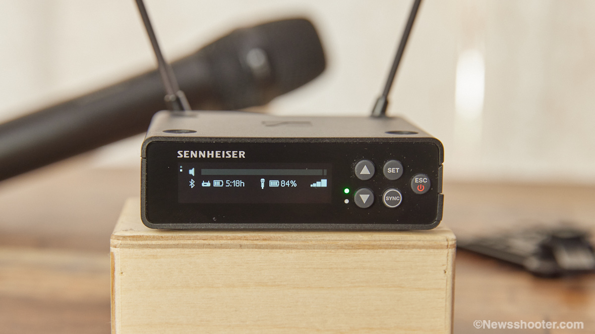 Sennheiser UHF EW-DP ENG Body Pack and Plug-on Transmitter Wireless Kit ...