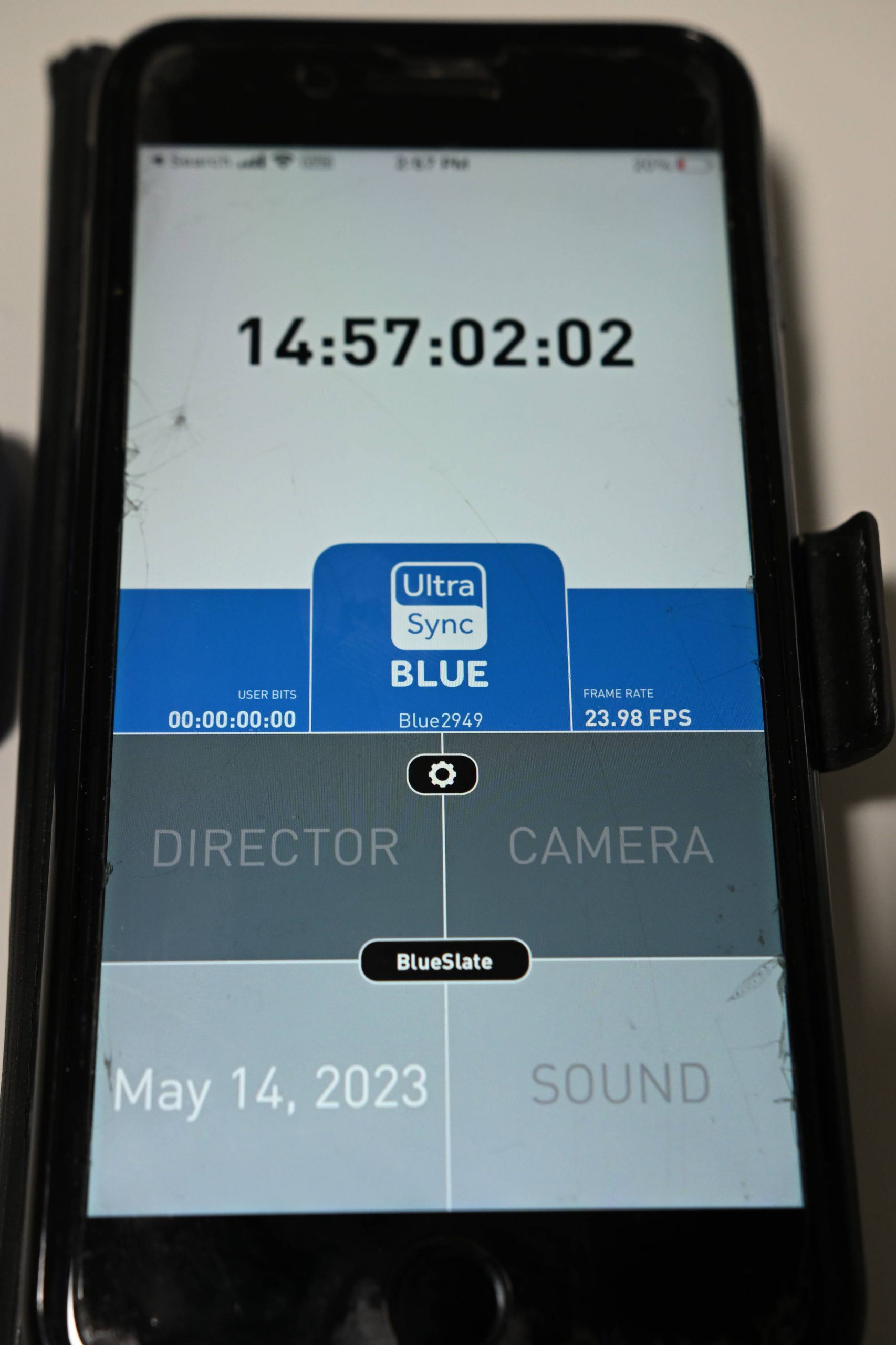 UltraSync Blue Slate app finally lets you jam time of day to the UltraSync BLUE - Newsshooter