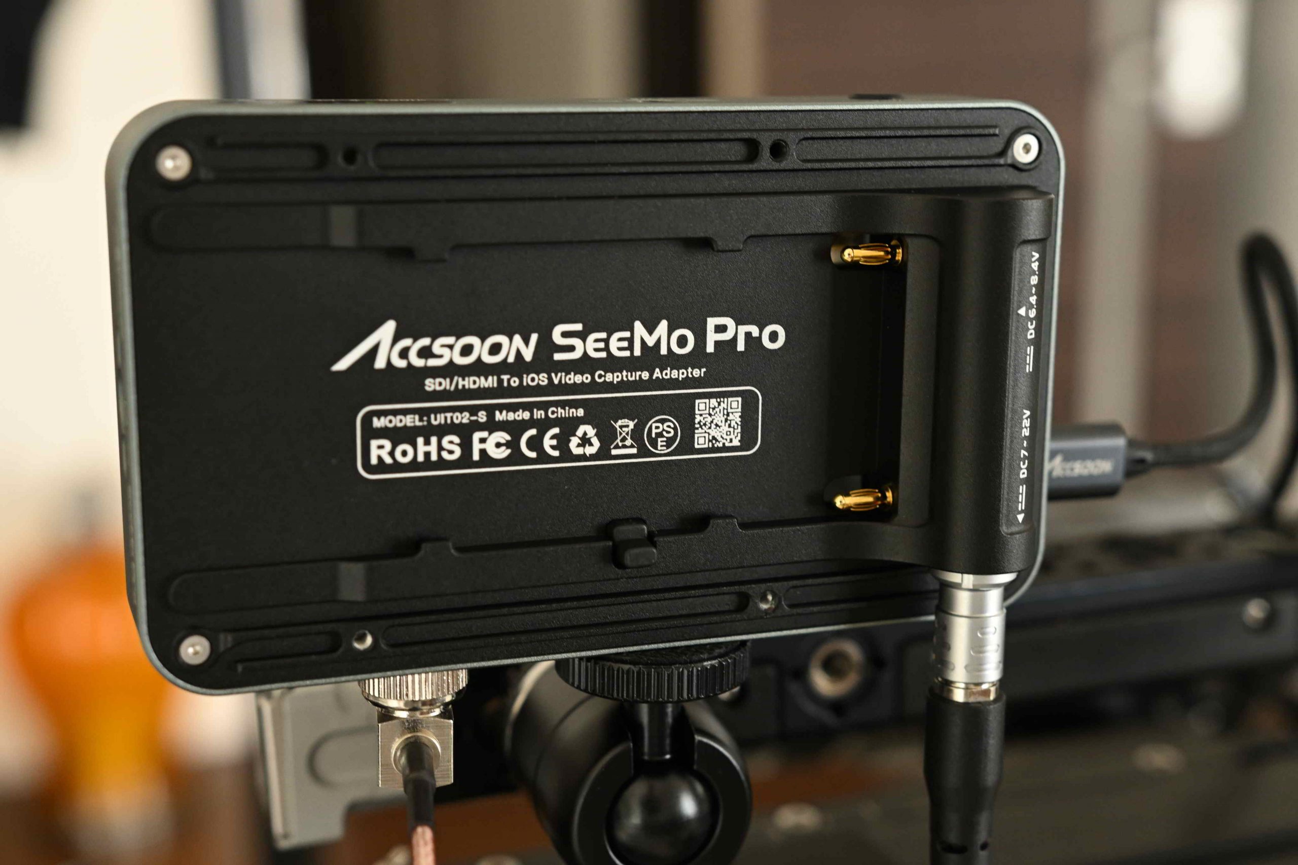 Accsoon SeeMo Pro SDI Monitoring, Recording, Streaming Adapter Review ...