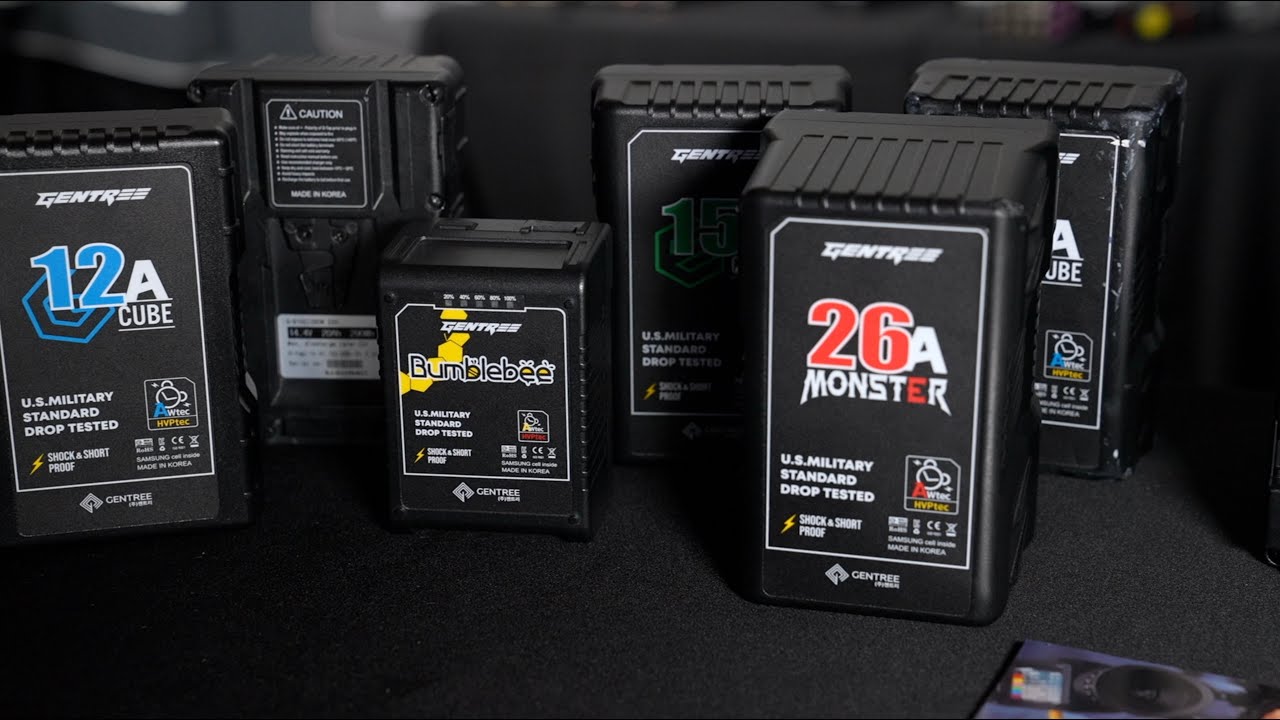 GENTREE Batteries at Cine Gear 2023 - Newsshooter