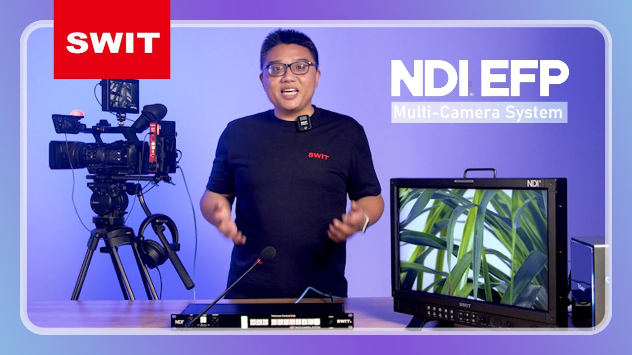 SWIT NDI EFP Multi camera Production System - Newsshooter