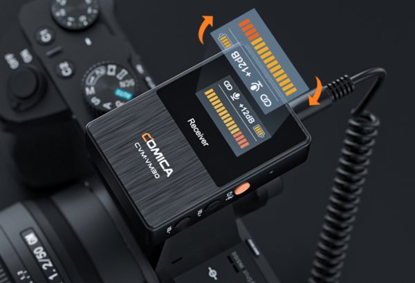 Comica CVM-VM30 wireless shotgun microphone - Newsshooter